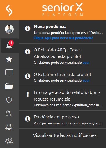 Novo visual da Senior X Platform [Atualizado] – Senior X PLATFORM